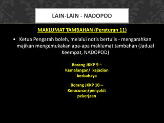 NADOOPODNotification of Accident, Dangerous Occurrence, Poisoning and ...
