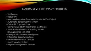 NADRA In Software Development | PPTX