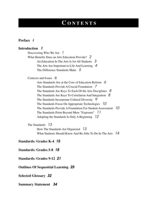 Naea natl visual_standards1 | PDF