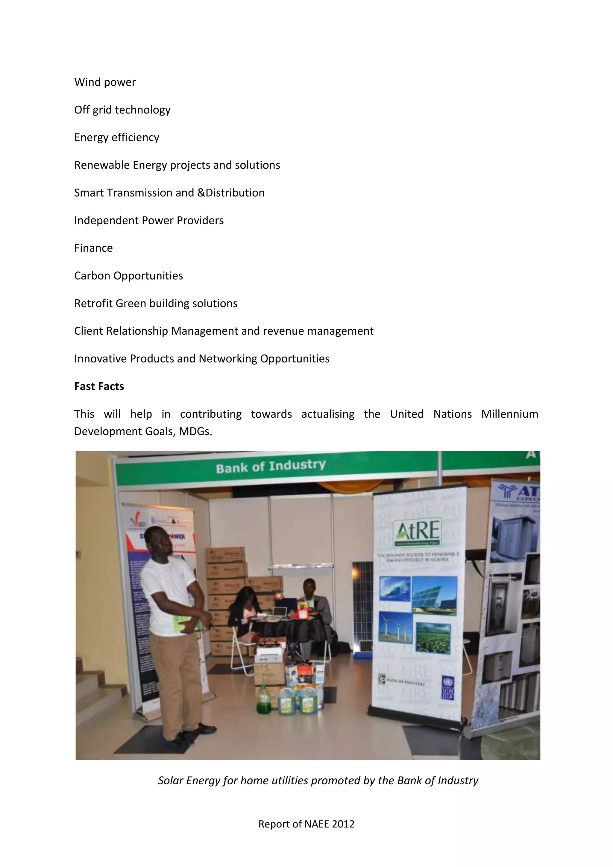 Naee 2012 final report | PDF