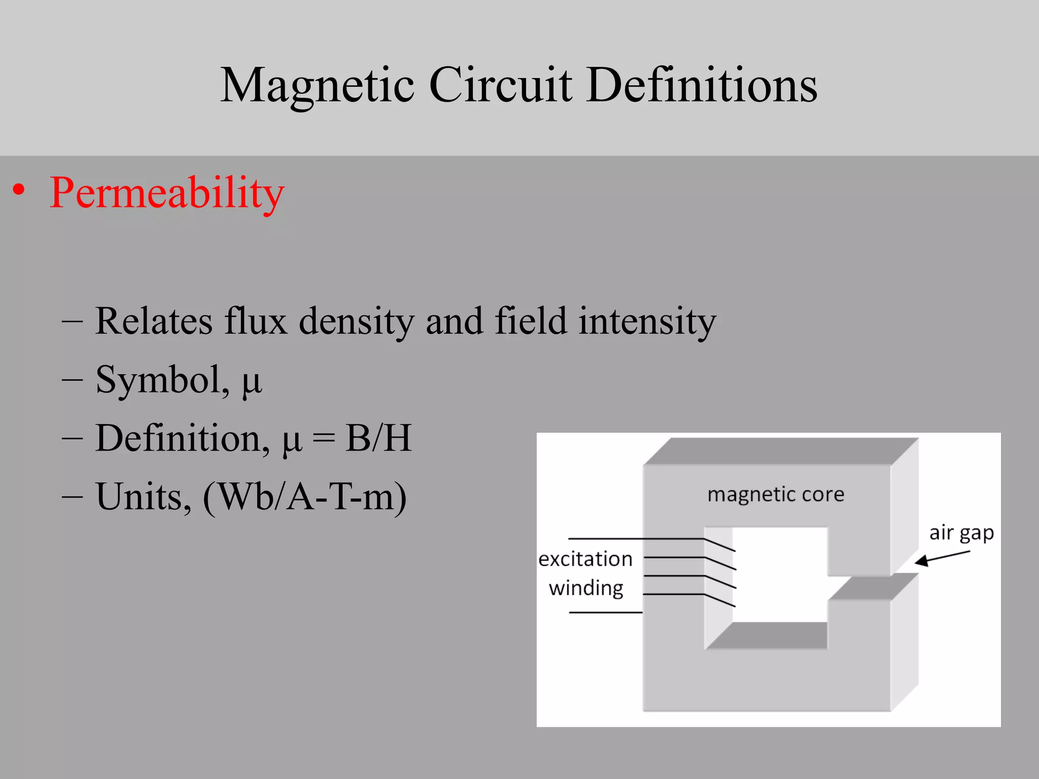 Magnetic Circuits | PPT