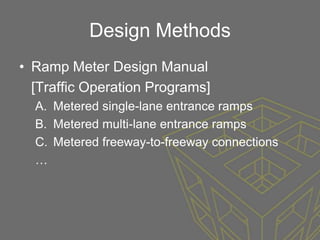 Ramp Metering [Naeem Rezghi] | PPTX