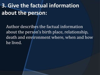 Biography and autobiography in social sciences | PPT