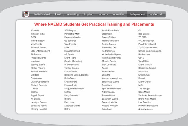 Naemd prospectus | PPT