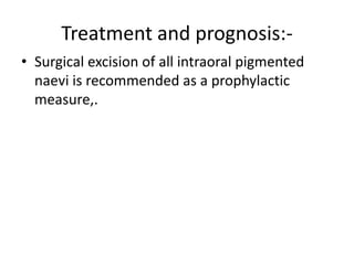 Pigmented Cellular Naevus | PPTX | Skin and Dermatology | Diseases and ...