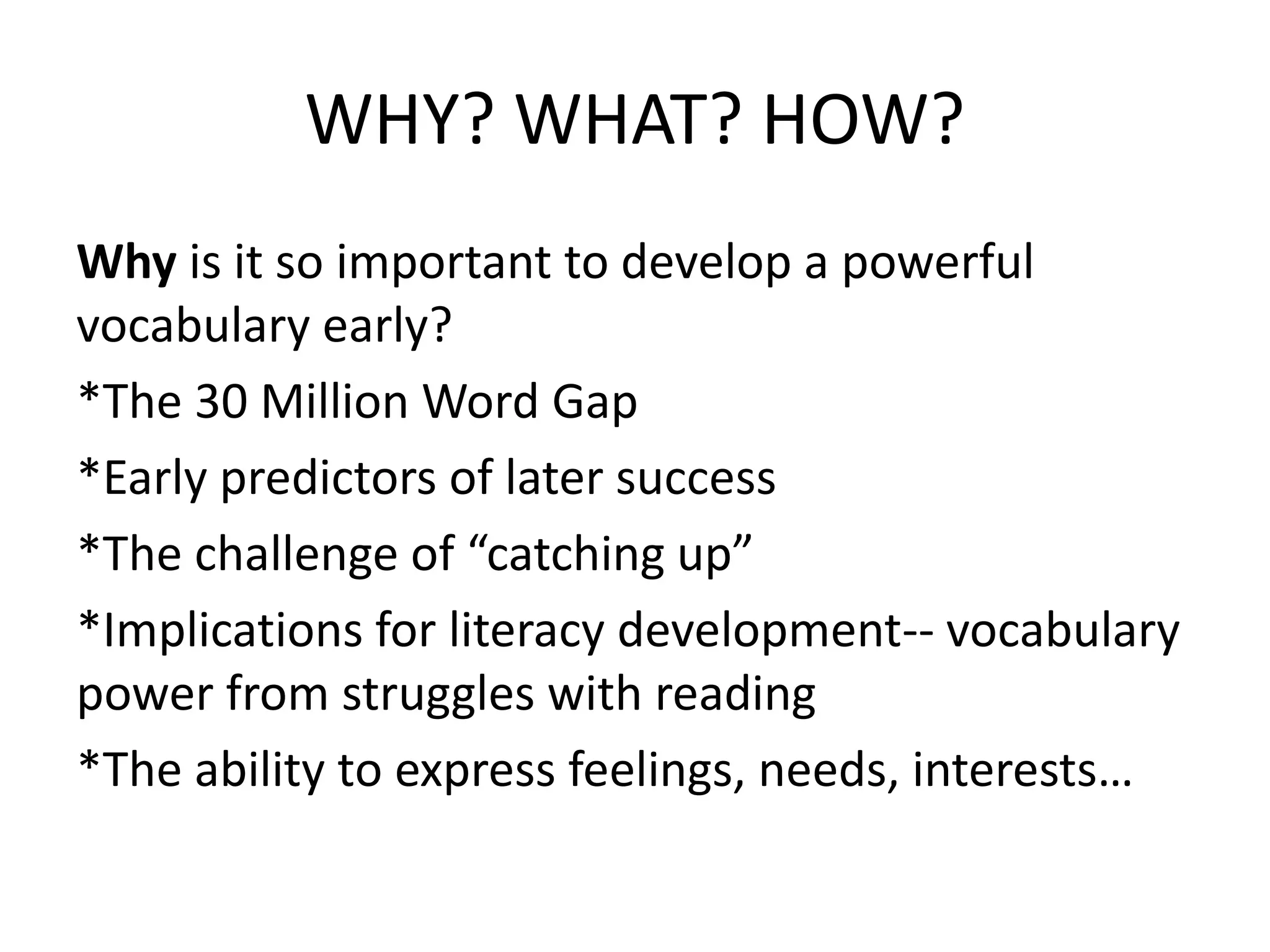 Naeyc conference on vocabulary 2016 [autosaved] | PPTX