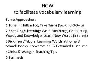 Naeyc conference on vocabulary 2016 [autosaved] | PPT