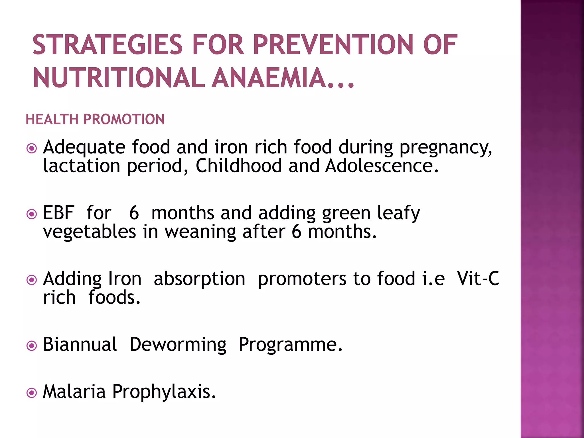 NUTRITIONAL ANAEMIA | PPTX
