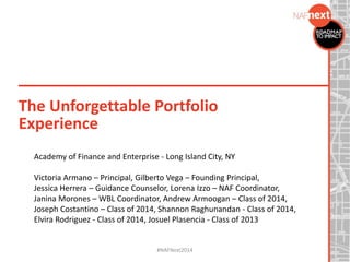 The Unforgettable Portfolio Experience | PPT