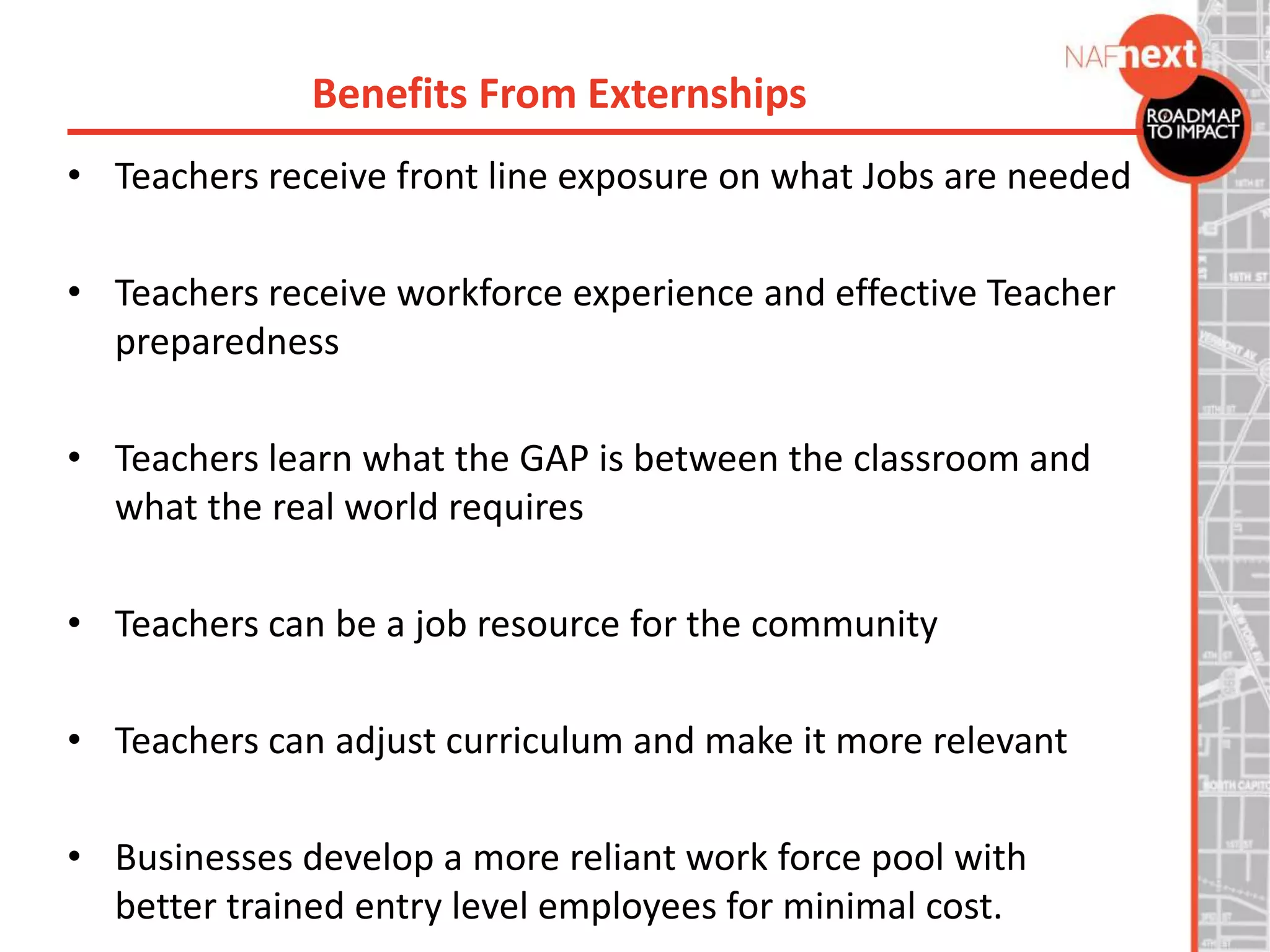 Teacher Externship Planning | PPTX