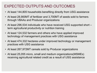 NAFAKA 2 overview | PPTX | Agriculture | Industries