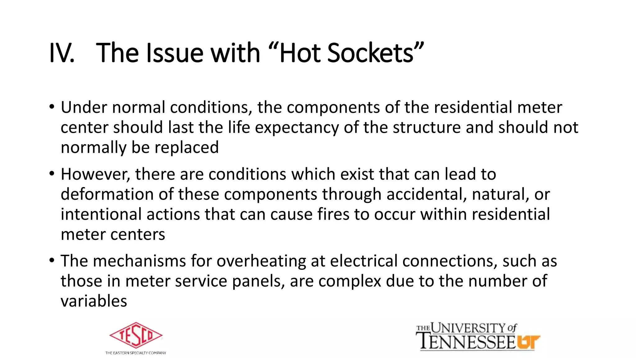 Forensic Identification and Root Causes of Hot Socket Problems Found in ...