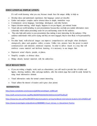 Visual Information writeup | PDF