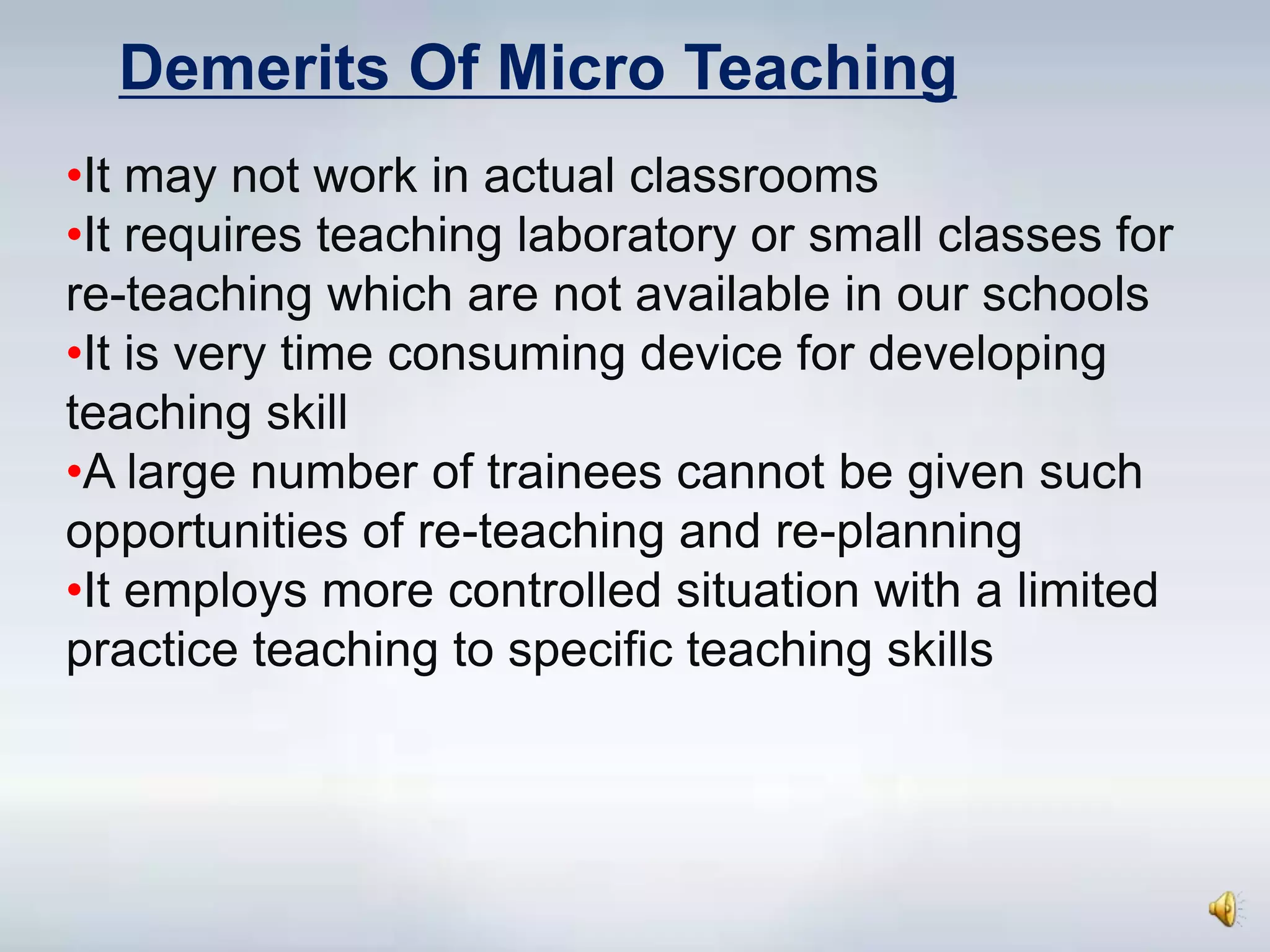 MICRO TEACHING | PPT MICRO TEACHING | PPT