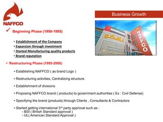 Naffco supply chain managment | PPT