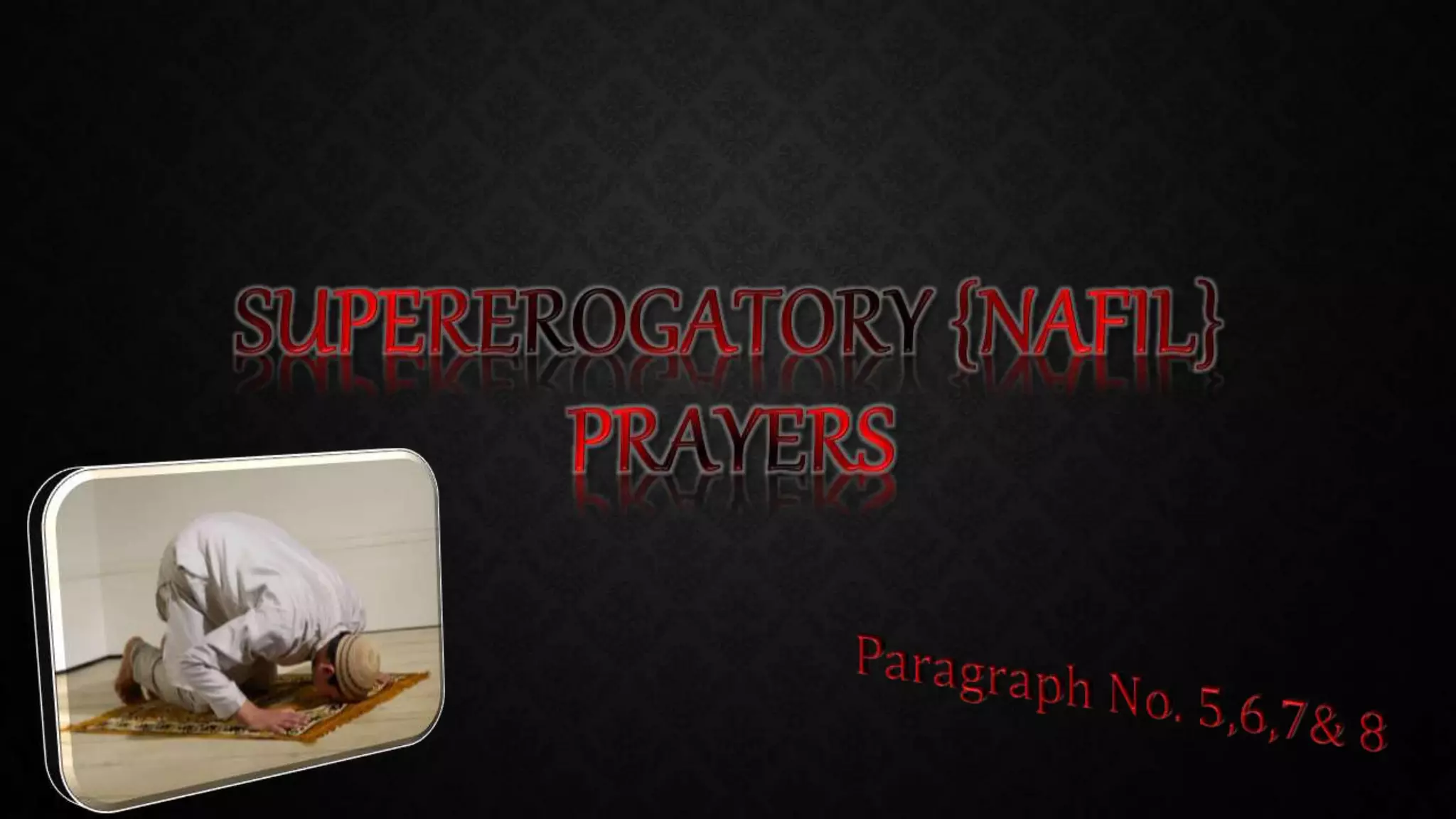 Nafil prayers | PPT | Free Download