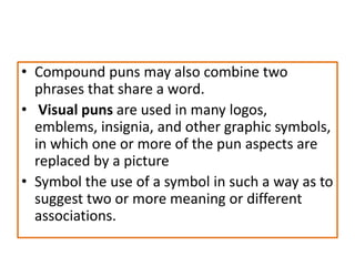 pun and its types | PPTX