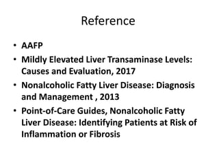 Nafld raised lft | PPTX