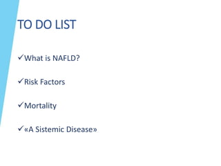 NAFDL: un approccio clinico multidisciplinare | PPT