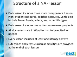 NAF Next Presentation AOHS Curriculum | PPT