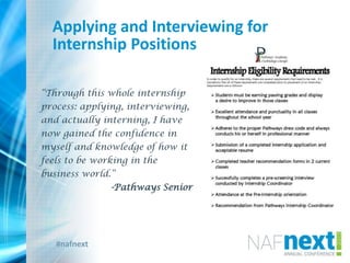 Better Together: How to Build a Strong Work-Based Learning Program | PPT