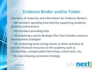 NAF: Presentation of Advisory Board | PPTX