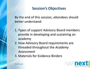 NAF: Presentation of Advisory Board | PPTX