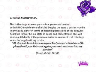 Nafsun Mutma'innah (Content Soul) | PDF
