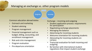 Understanding Reciprocal Exchanges Across Nations and Institutions | PPT