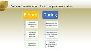 Understanding Reciprocal Exchanges Across Nations and Institutions | PPT