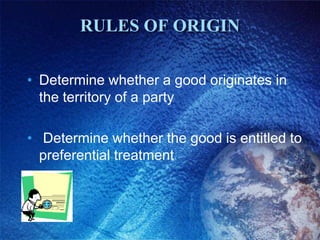 Nafta Certificate of Origin | PPTX