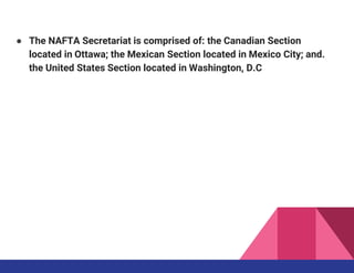 NAFTA(North American Free Trade Agreement) | PPTX