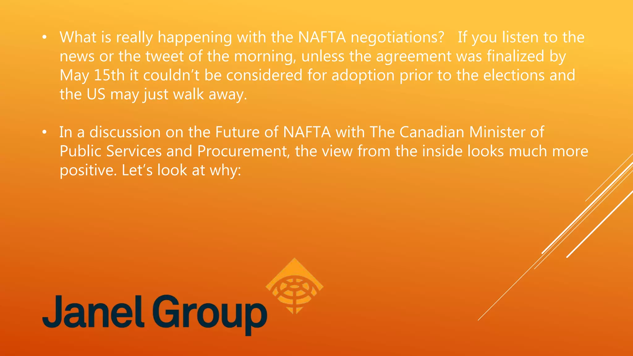 Nafta - The Real Story | PPT