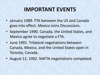 Presentation on Nafta | PPTX