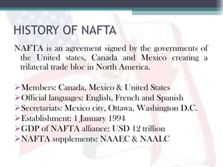 Nafta final ppt1 | PPTX | Commodities | Economy