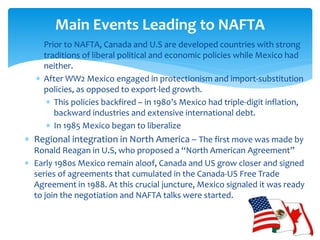 Nature and Functions of NAFTA - Cost Benefit Analysis | PPTX | Economy ...