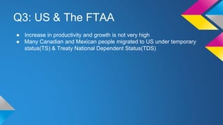 NAFTA Case Study | PPTX
