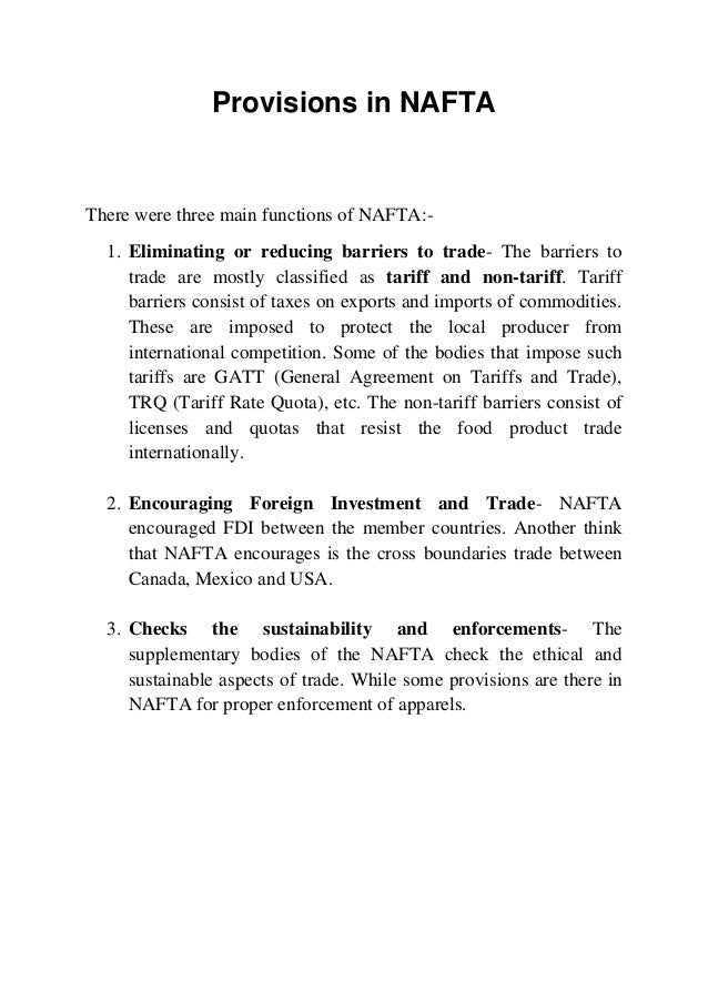 Nafta identical trade model for india, nepal and china