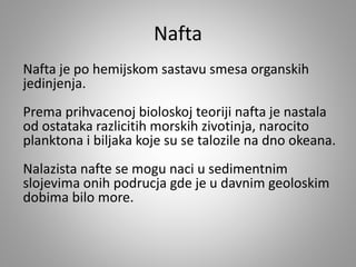Nafta i ugalj 19 | PPTX