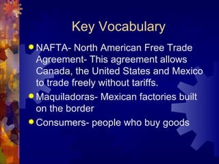 Nafta Notes | PPT