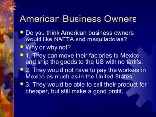 NAFTA Notes | PPT