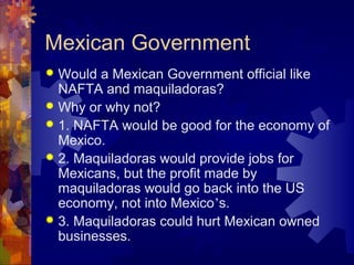 NAFTA Notes | PPT