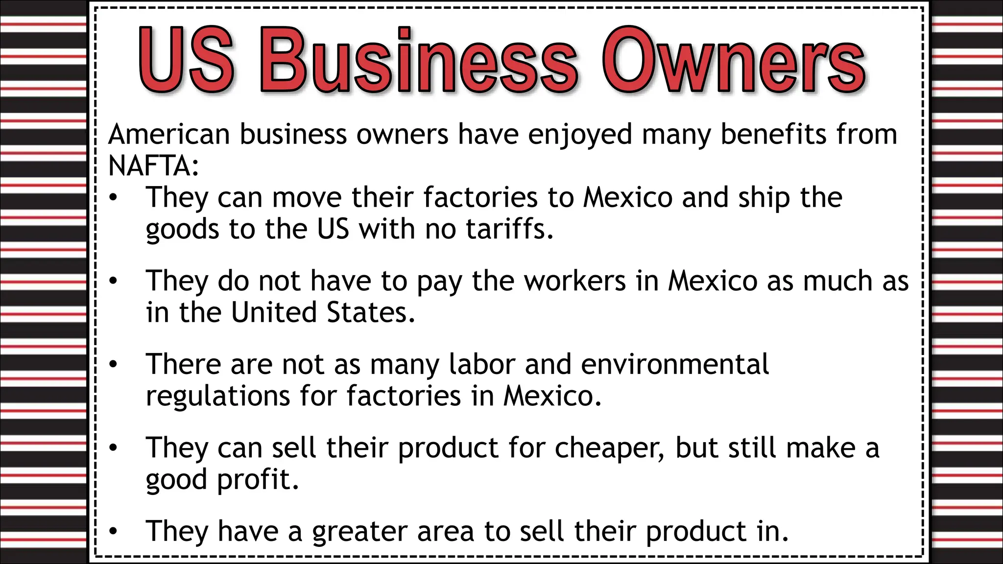 NAFTA origin prospects and challenges power point.pptx | Free Download