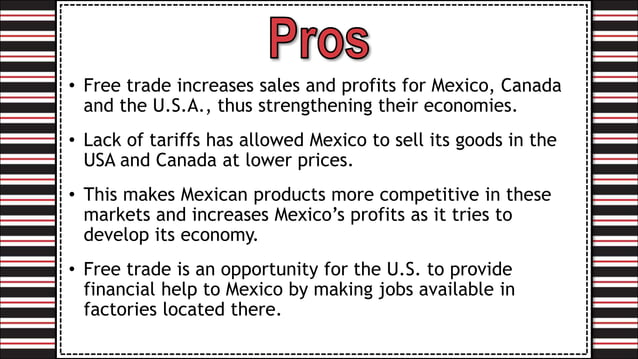 NAFTA origin prospects and challenges power point.pptx | Free Download