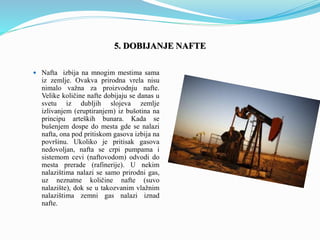 Nafta u zivotnoj sredini | PPTX