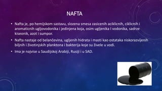 Nafta, zemni gas i ugalj 20 | PPTX