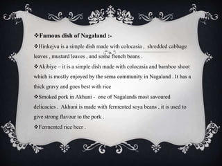 Nagaland cuisine and community | PPTX