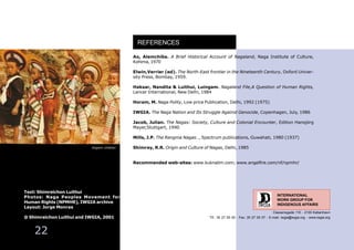 Naga tribes description is provided in this pdf. | PDF