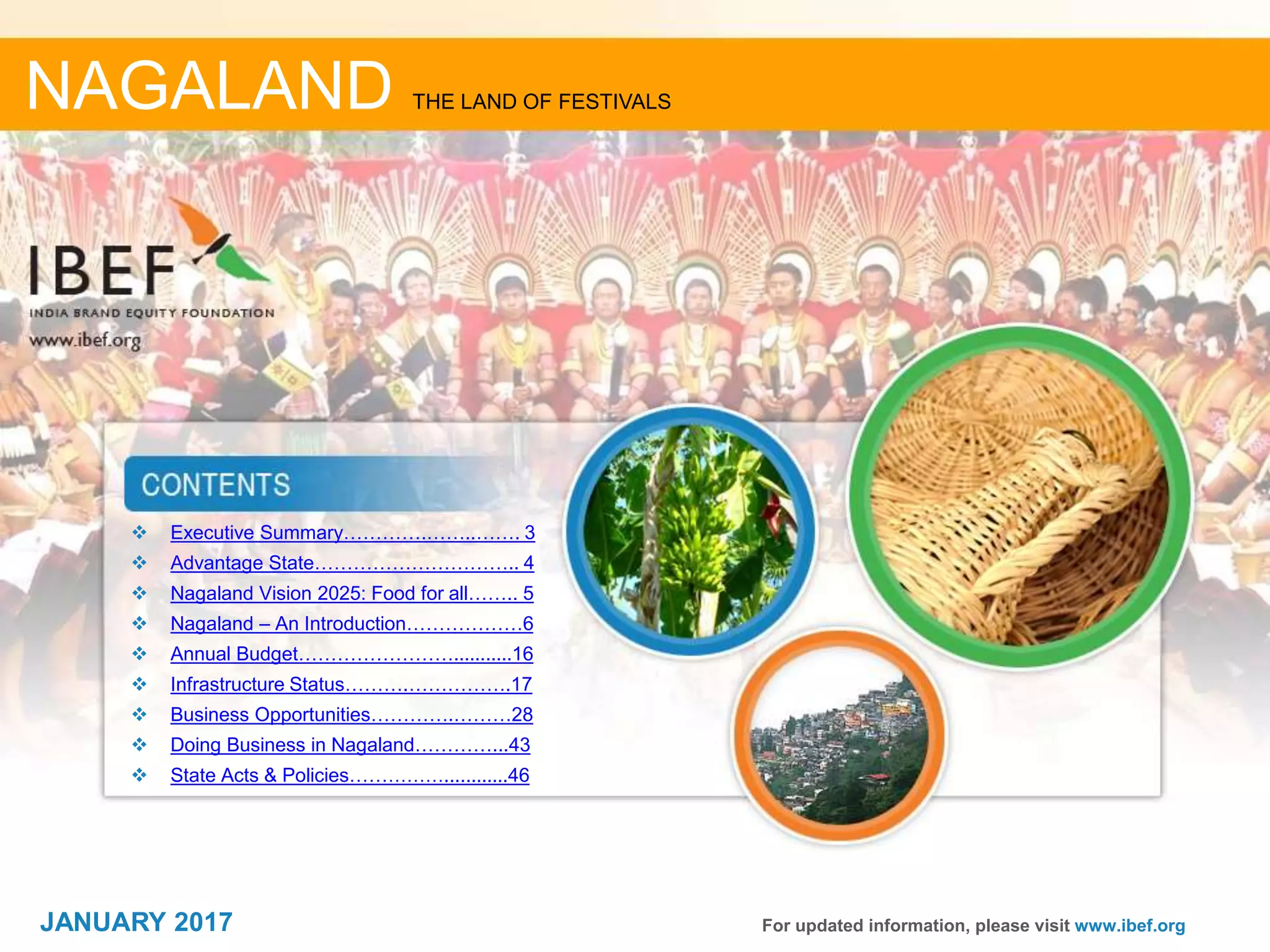 Nagaland State Report - January 2017 | PDF