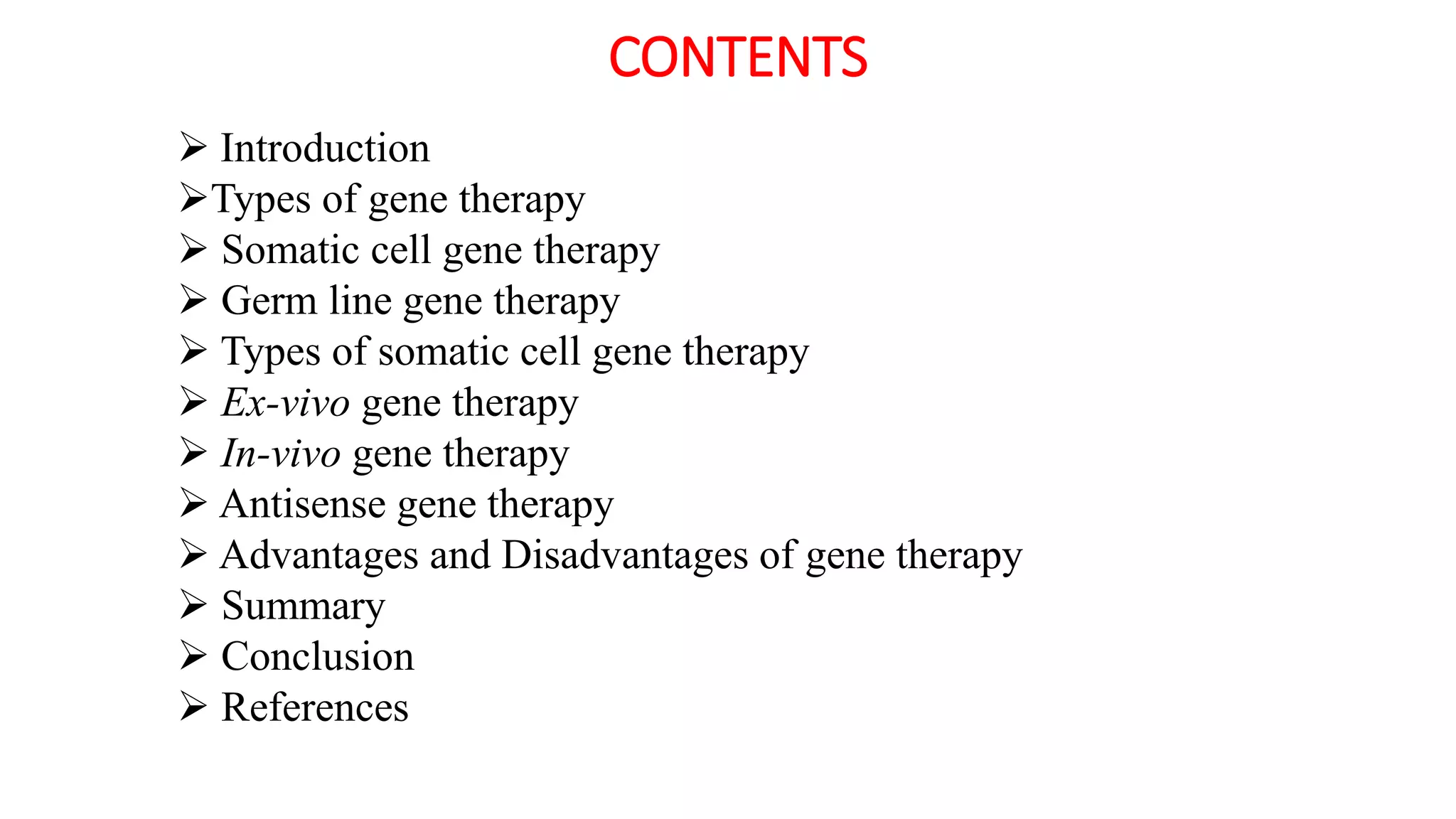 Gene therapy. | PPTX